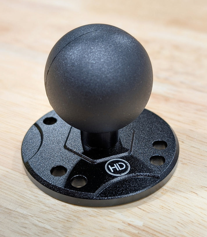 HDI UMS 1.5" BALL ROUND BASE (HDUMS-BRB) – HD Innovations